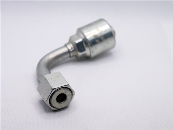 G25241-1010 (10G-10FFORX90L) 5/8" Hose X 5/8" Female Flat Face 90 Long