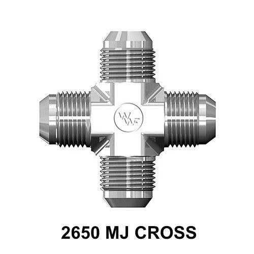 2650 Hydraulic Adapters JIC,PIpe, Flat Face, Metric, Flanges