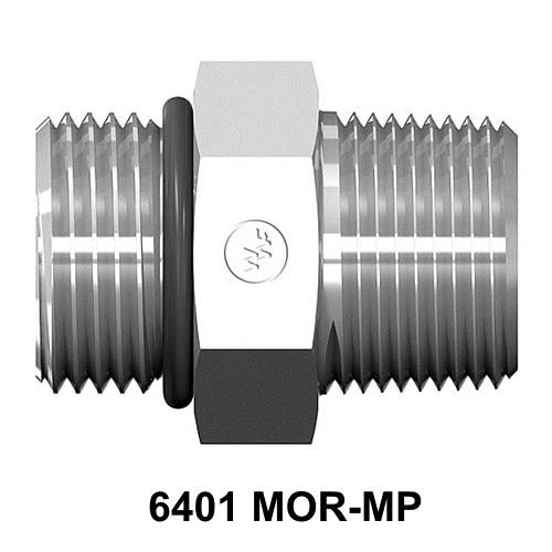 6401 Hydraulic Adapters JIC,PIpe, Flat Face, Metric, Flanges